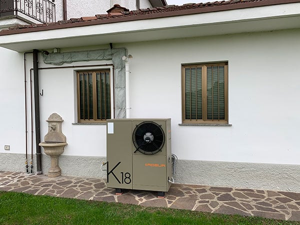 K18 Simplygas, gas absorption heat pump that uses renewable air source ...